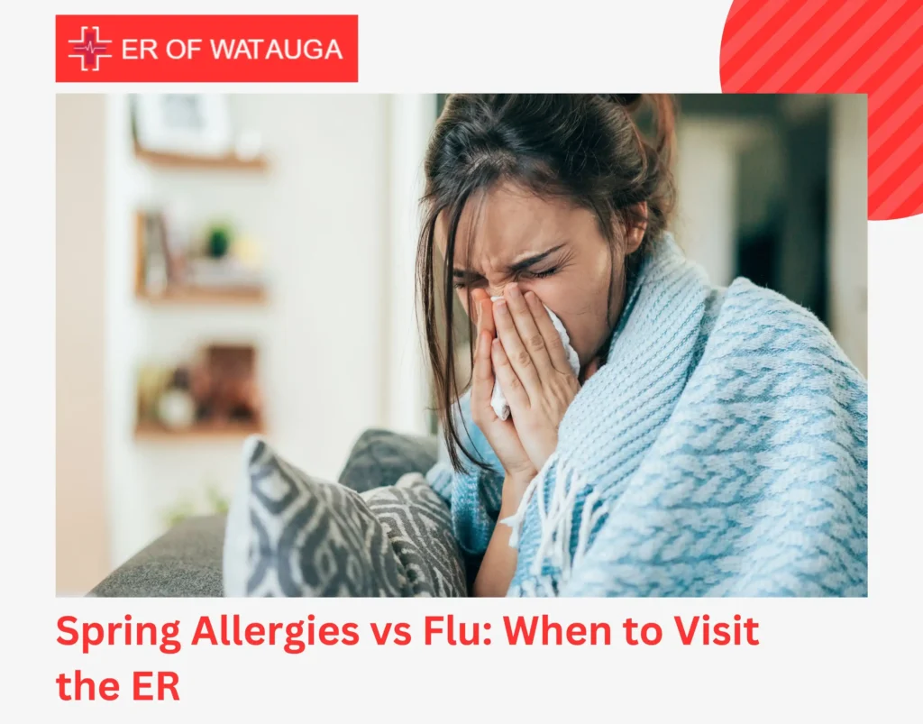 Spring Allergies Vs Flu: When To Visit ER Watauga
